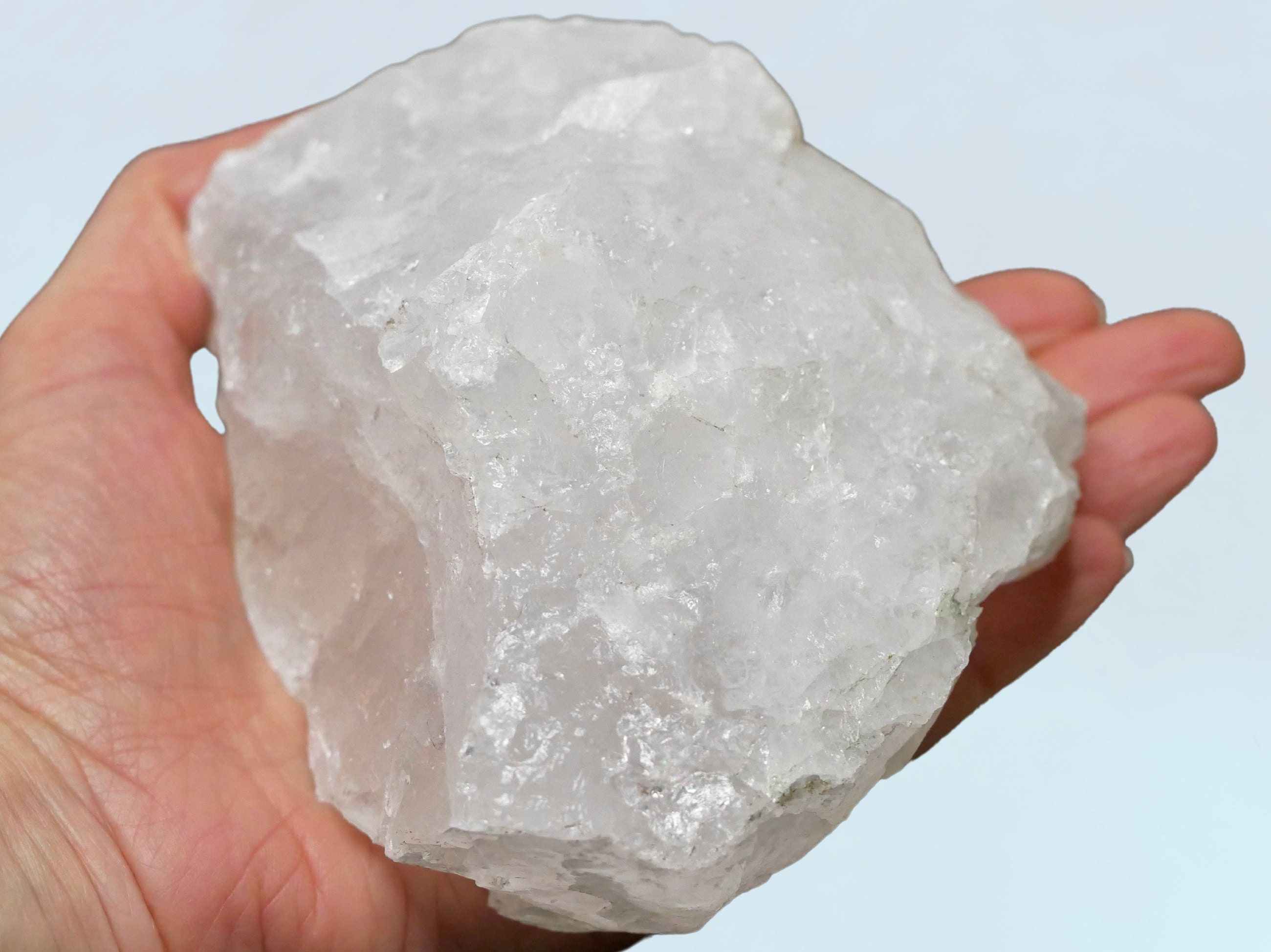 Large Milky Quartz Chunk - Etsy