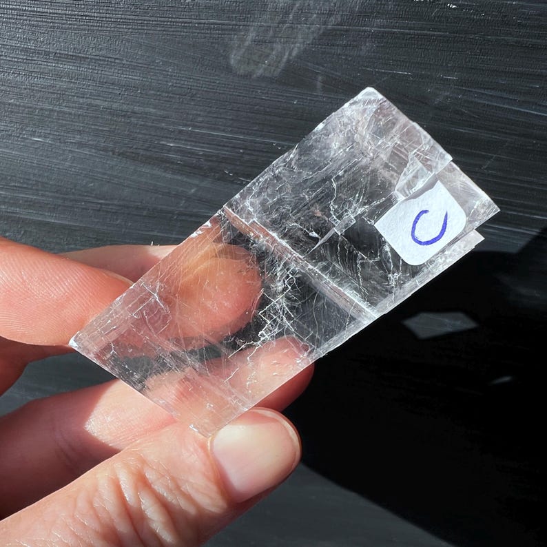Raw Pink Optical Calcite Cube, Madagascar Rainbow Crystal - Etsy