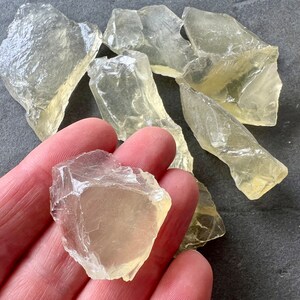 Raw Lemon Quartz Chunks Natural Citrine Crystal Rocks - Etsy
