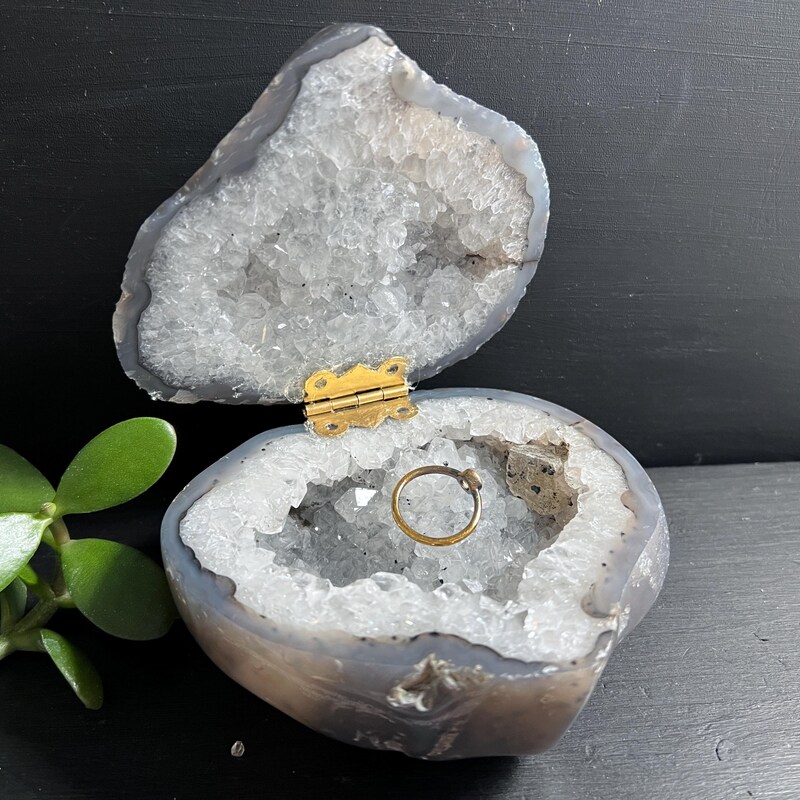 Geode Ring Box - Etsy
