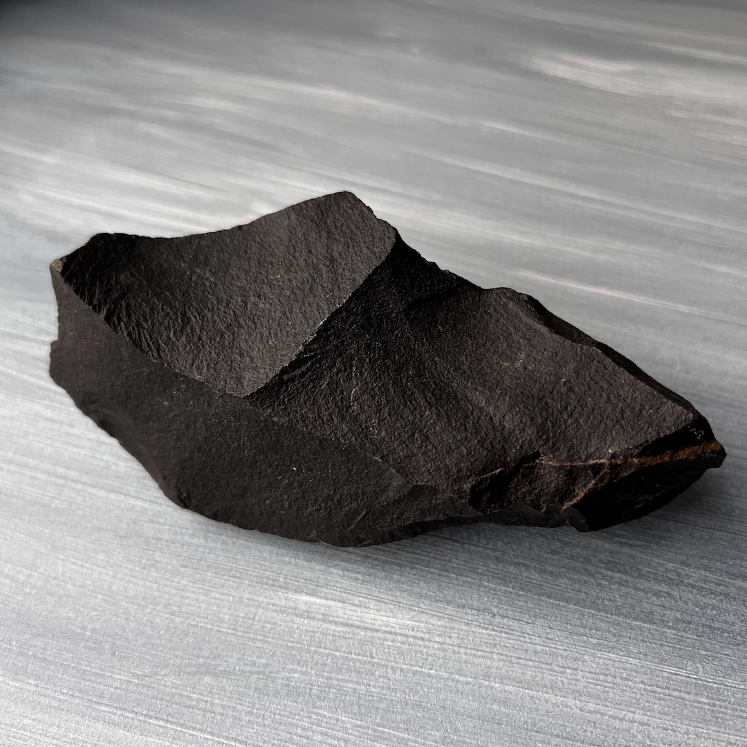 Raw Black Onyx Rock 416g Rough Onyx Rock - Etsy