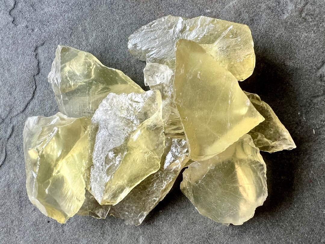 Raw Lemon Quartz Chunks Natural Citrine Crystal Rocks - Etsy