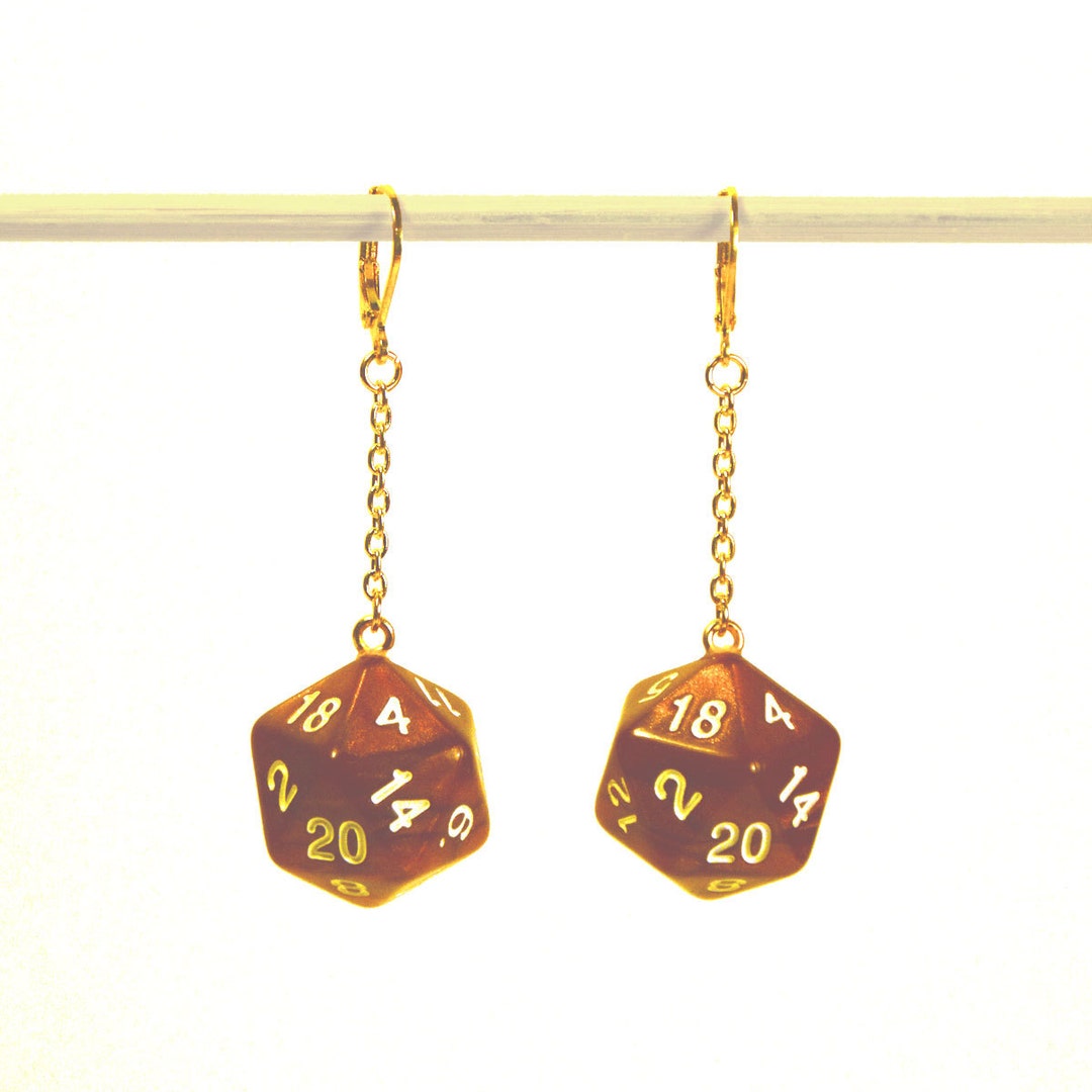 D&D D20 Earrings and Accessories - Etsy