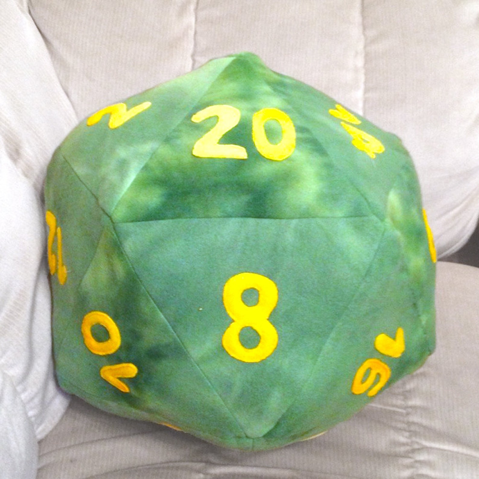 Large D20 Dice Plush - Etsy