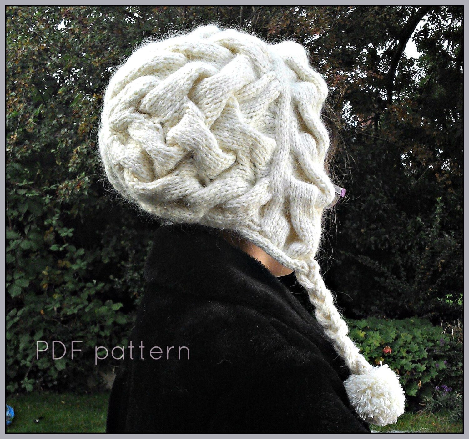 Winterwonderland Hood / Hat PDF Knitting Pattern - Etsy