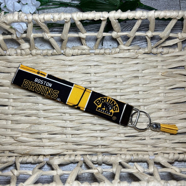 Boston Bruins Keychain - Etsy