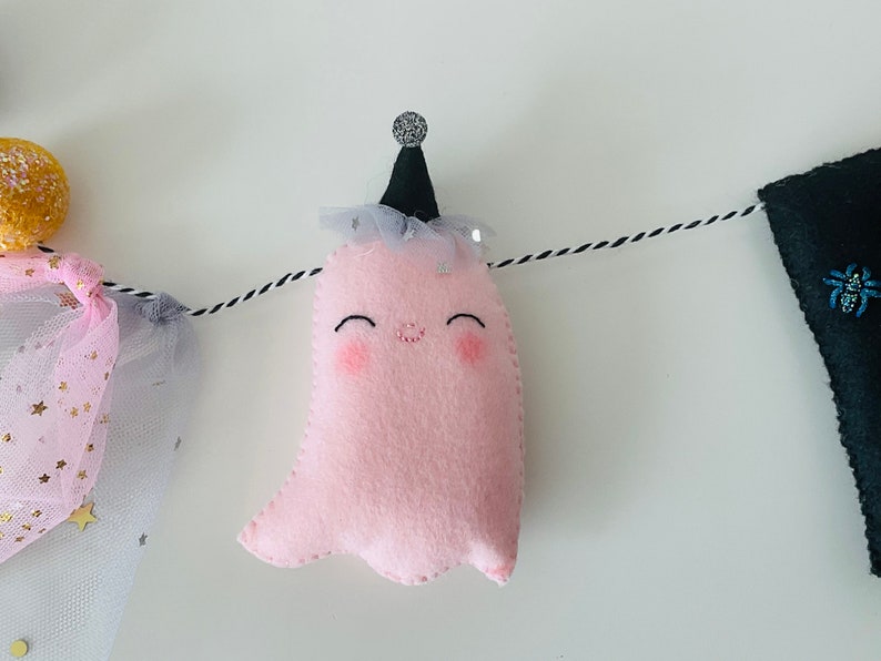 Halloween BOO Felt Garland-ghost Halloween Garland Halloween - Etsy