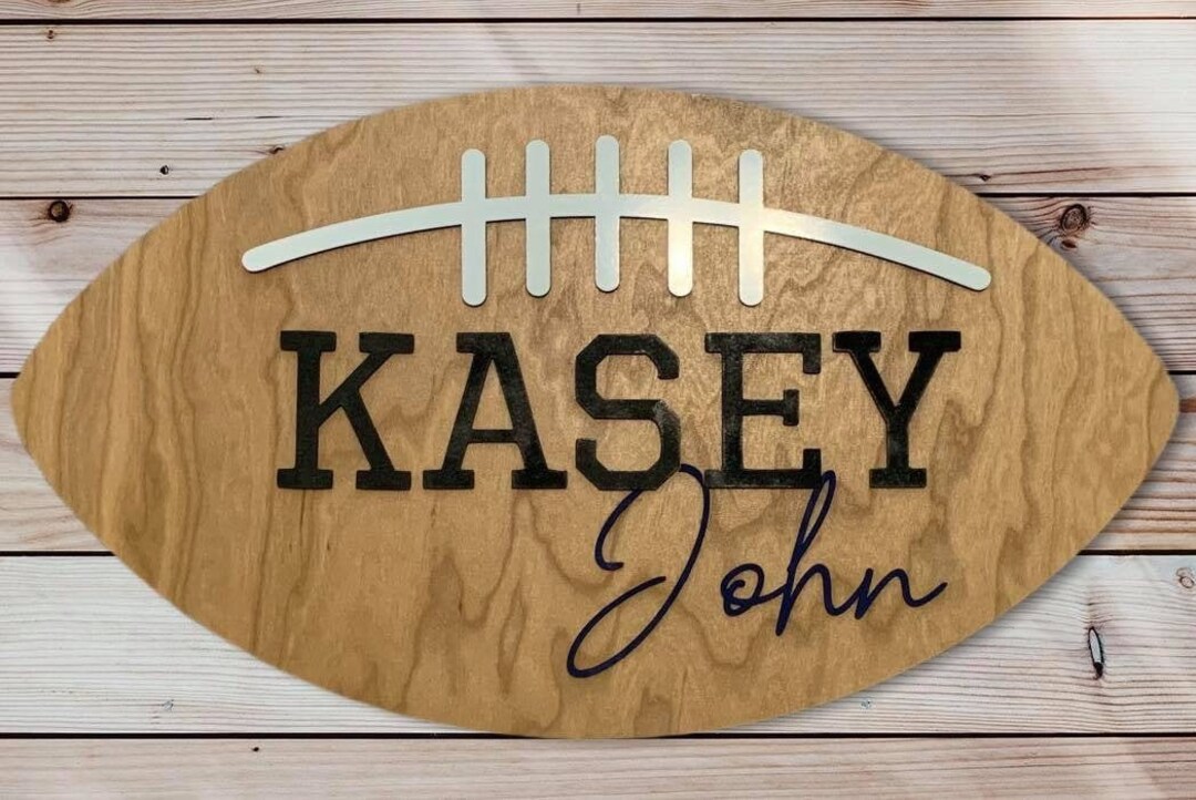 Football Nursery Sign SVG: Laser Cut File (digital Download) - Etsy