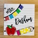 Teacher Sign SVG, Glowforge Cut File, Instant Download, Laser Cut File ...