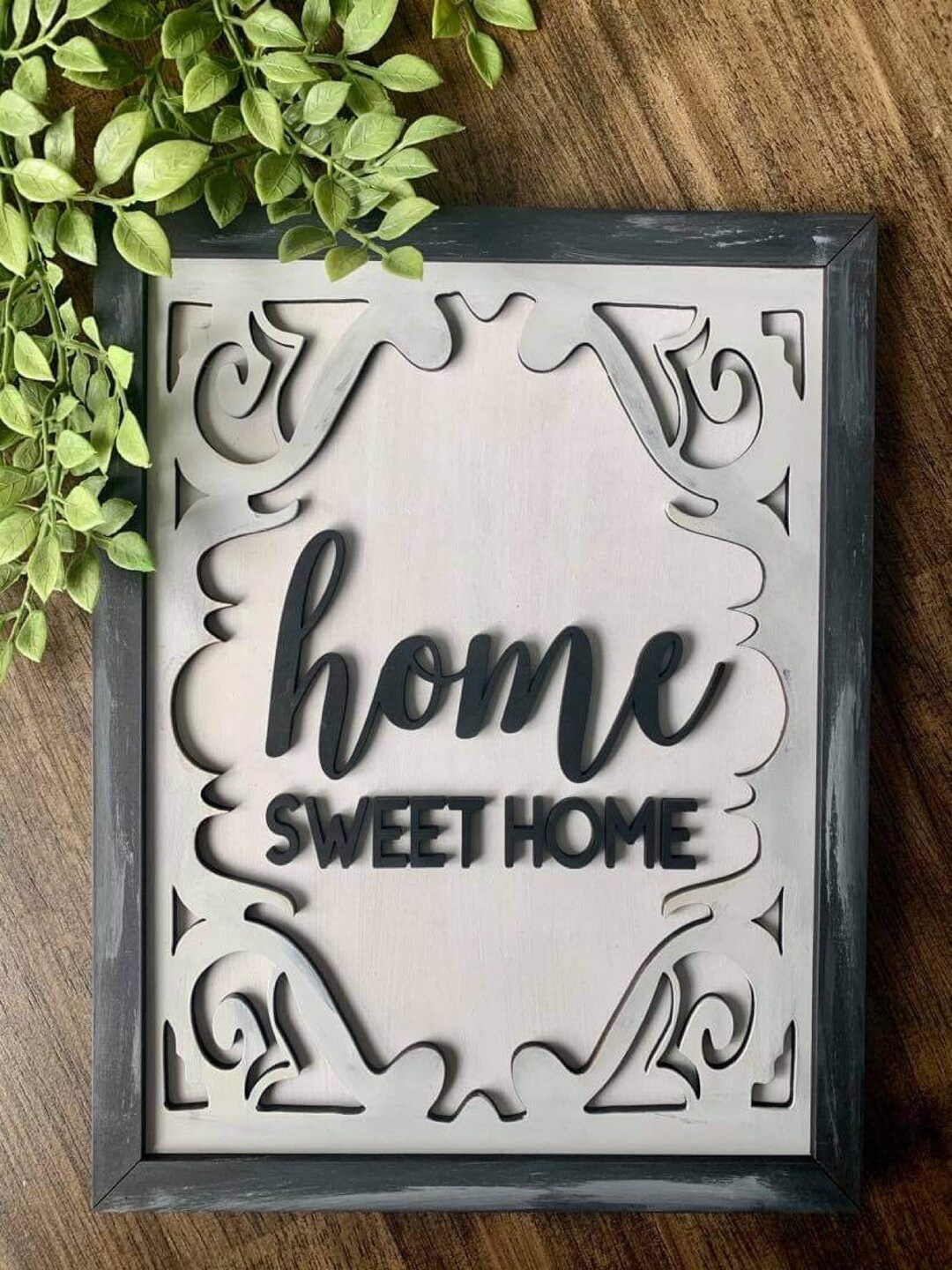 Home Sweet Home SVG: Laser Cut Nursery Sign (digital Download) - Etsy ...