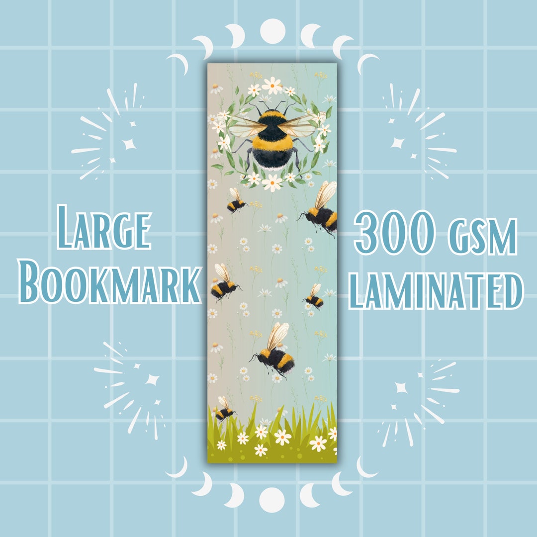 Daisy Bee Bookmark, Bookmarks, Cute Bookmarks, Bees, Bee Bookmarks ...