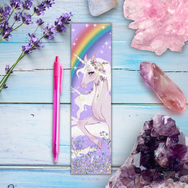 Unicorn Bookmark - Etsy