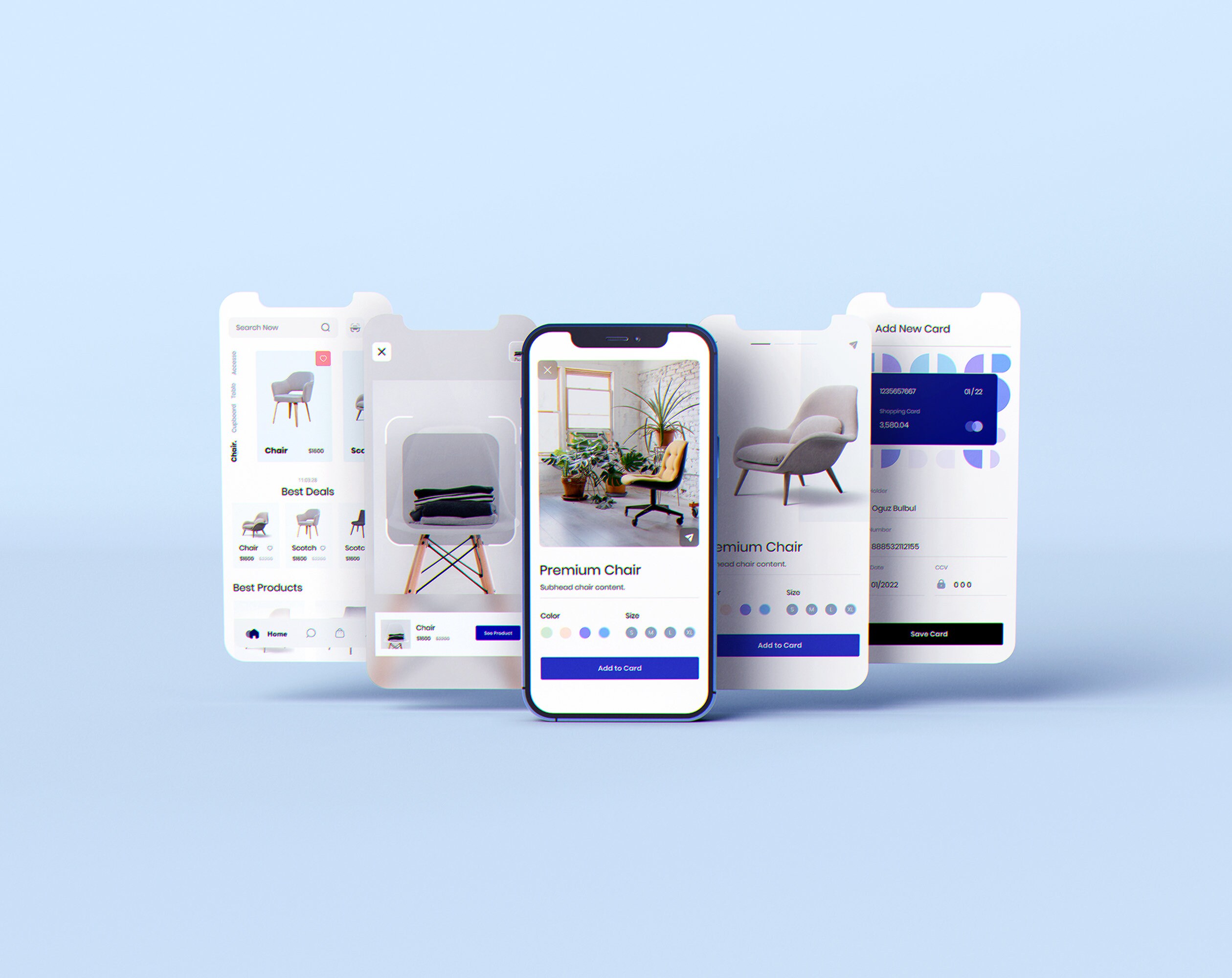 Phone - Mobile - App - UI - Screen Mockup - Etsy