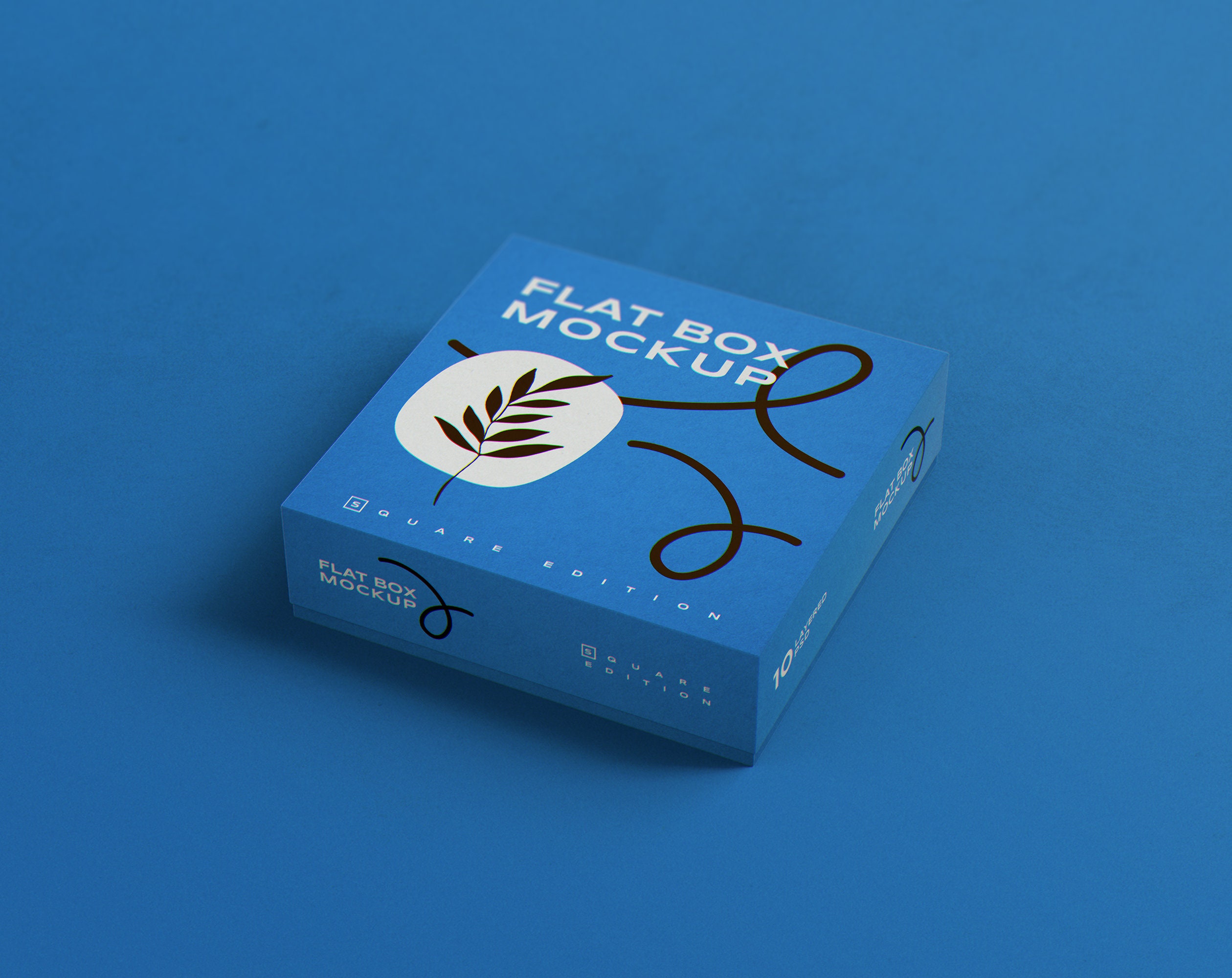 Flat Square Box Mockup - Etsy