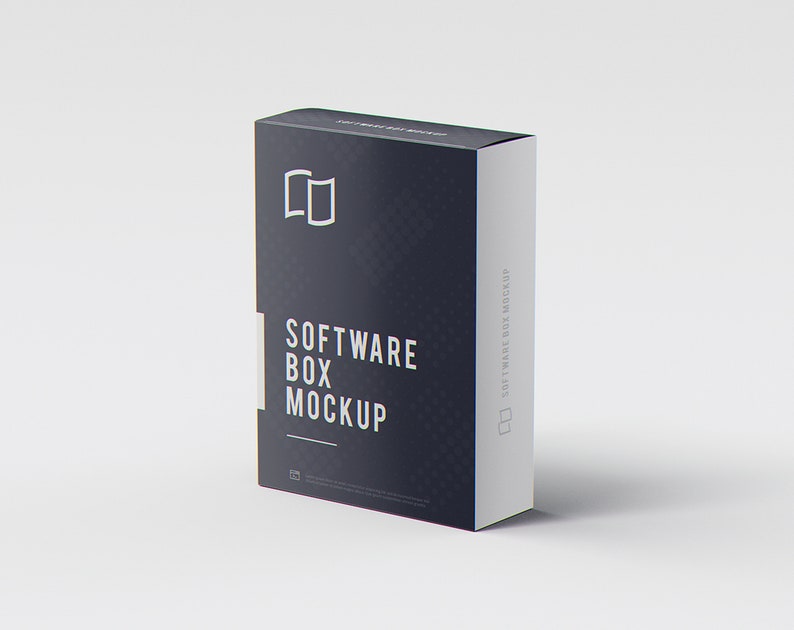 Software Box Mockup - Etsy