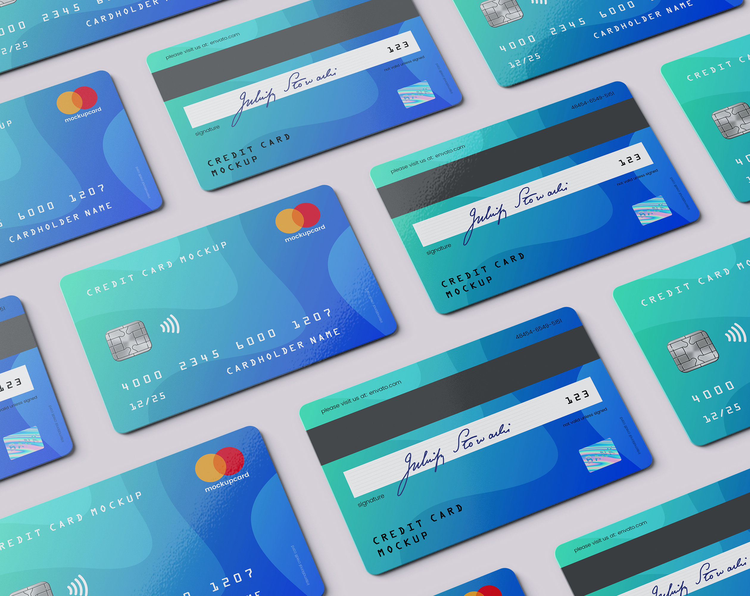 Credit Card / Membership Card Mockup - Etsy
