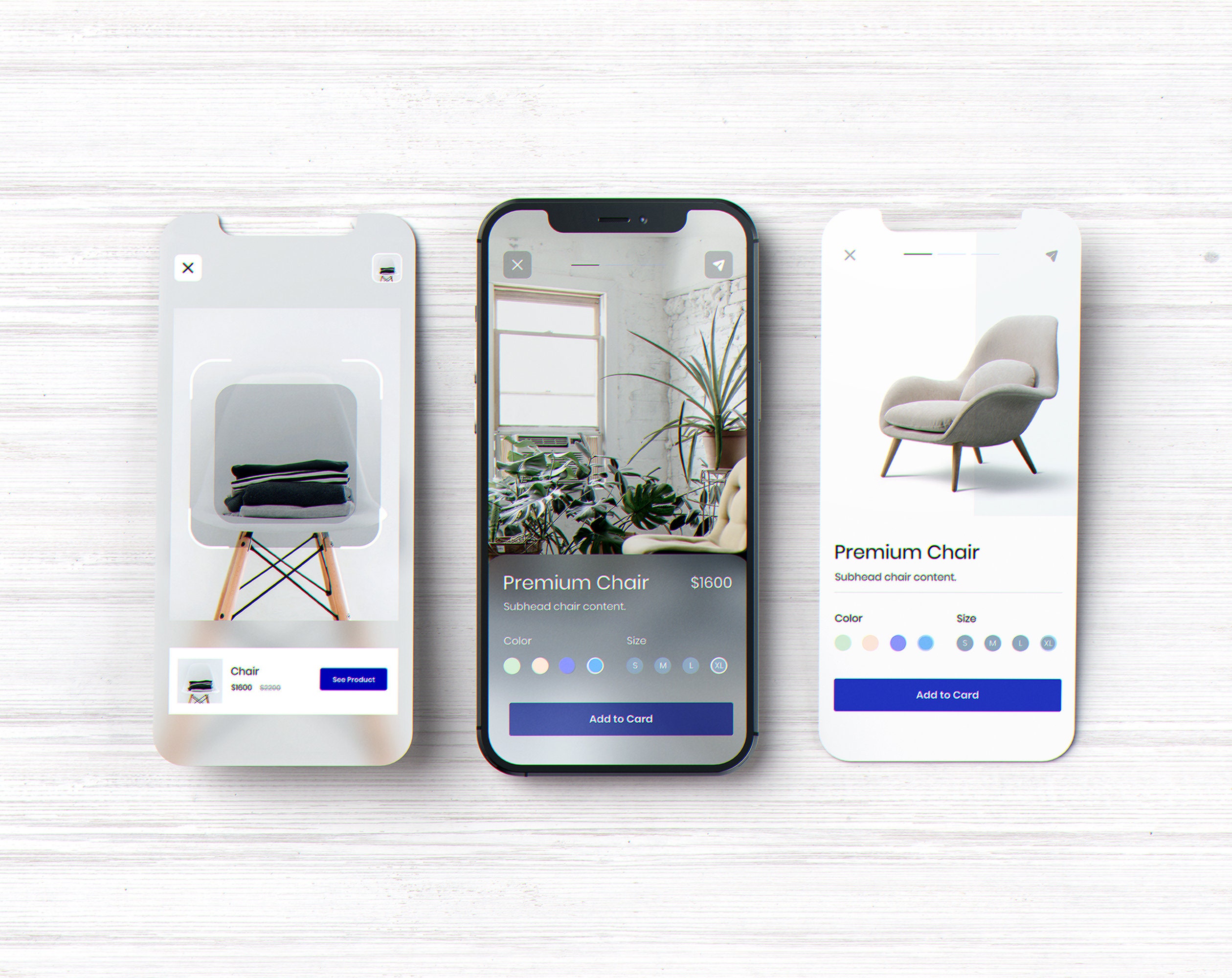 Phone - Mobile - App - UI - Screen Mockup - Etsy