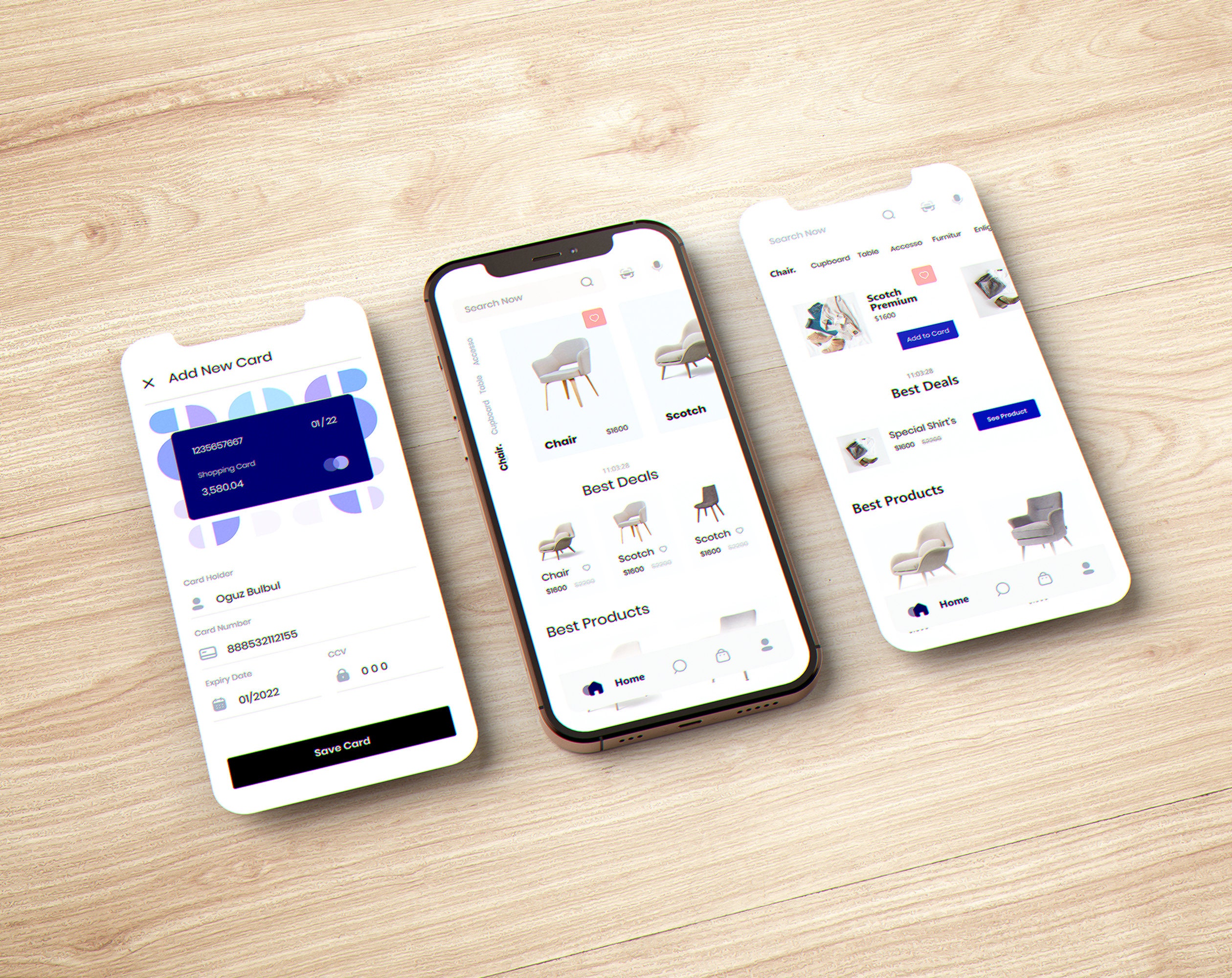 Phone - Mobile - App - UI - Screen Mockup - Etsy