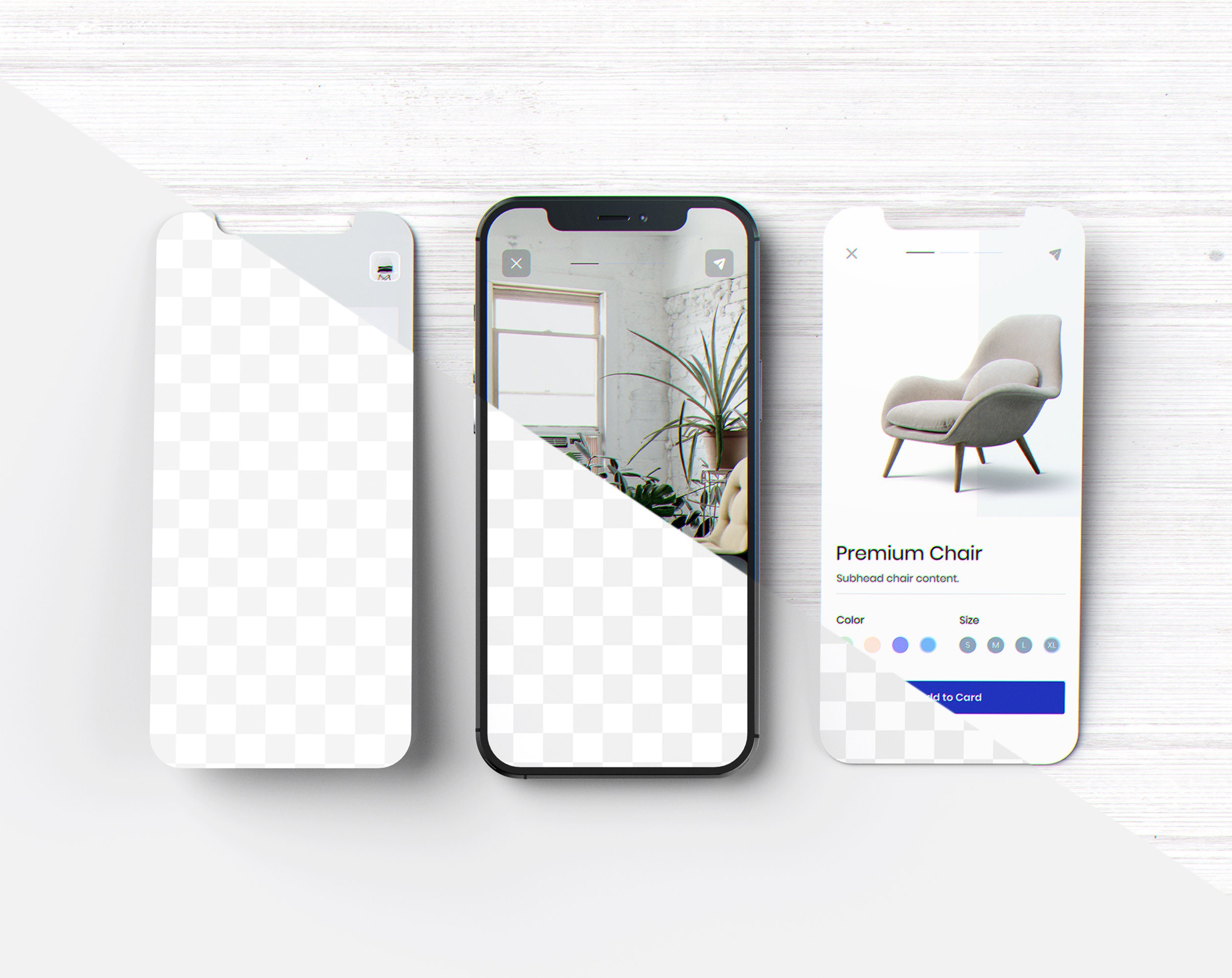 Phone - Mobile - App - UI - Screen Mockup - Etsy