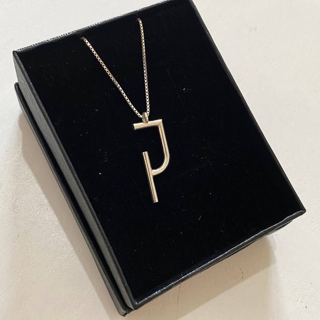 K Letter, Minimalist Jewelry, Hebrew Letter, Letter Necklace, Letter ...