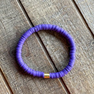 LSU Game Day Bracelets - Etsy