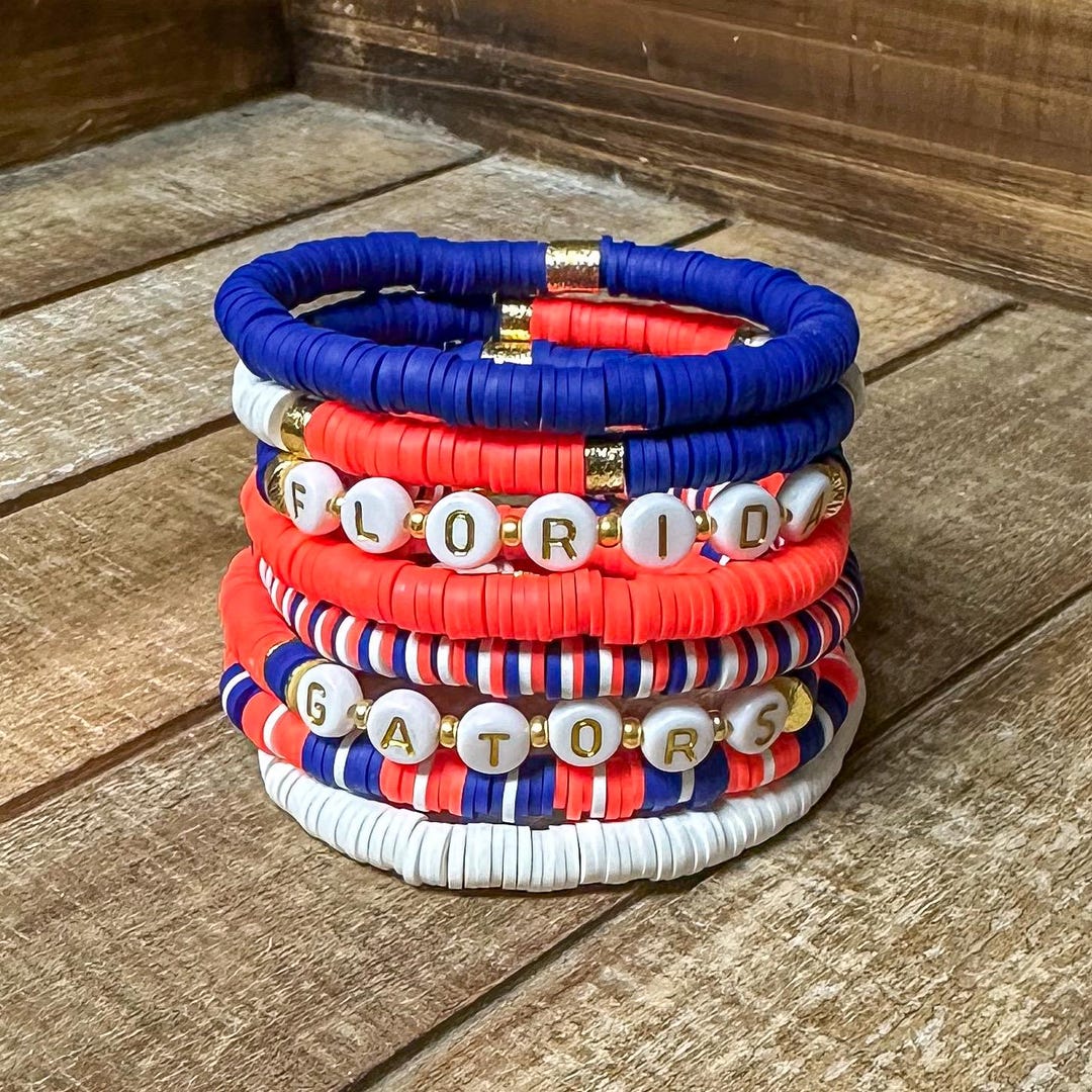 Florida Gators Game Day Bracelets - Etsy
