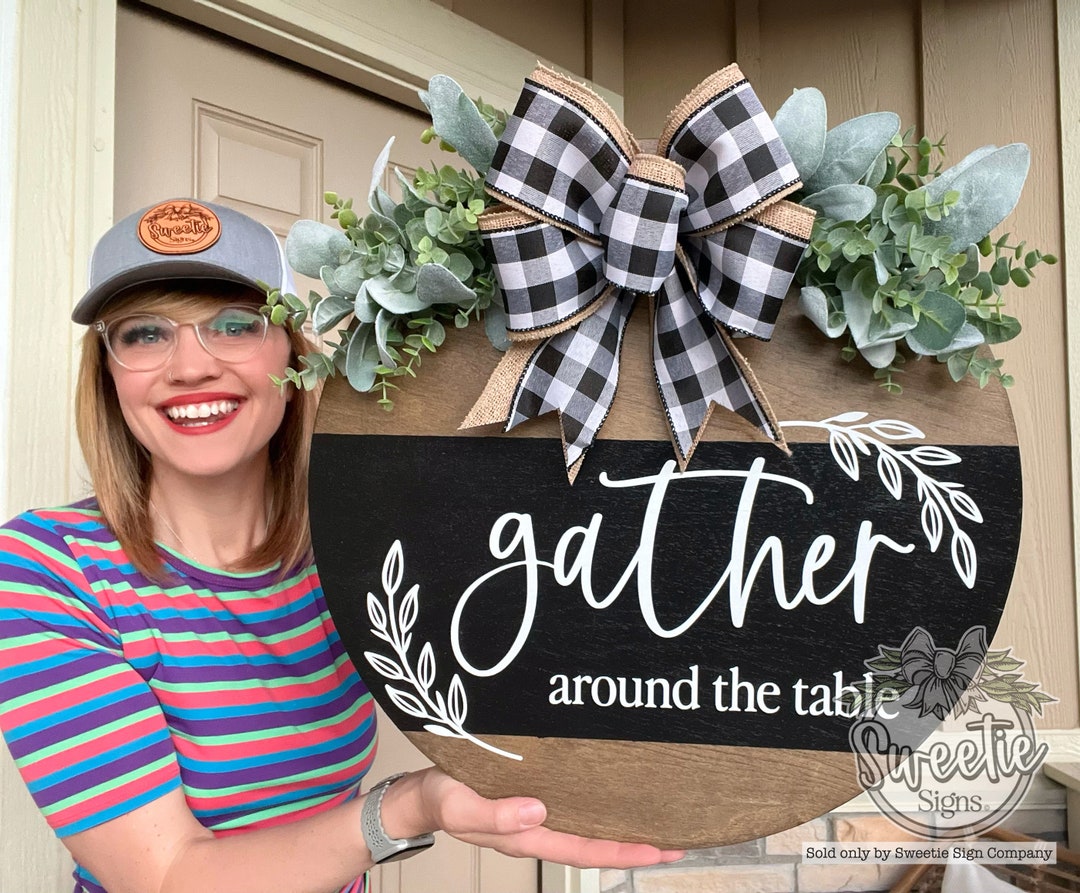 Home Decor | Gather Around the Table | Kitchen Decor | Dining Room ...