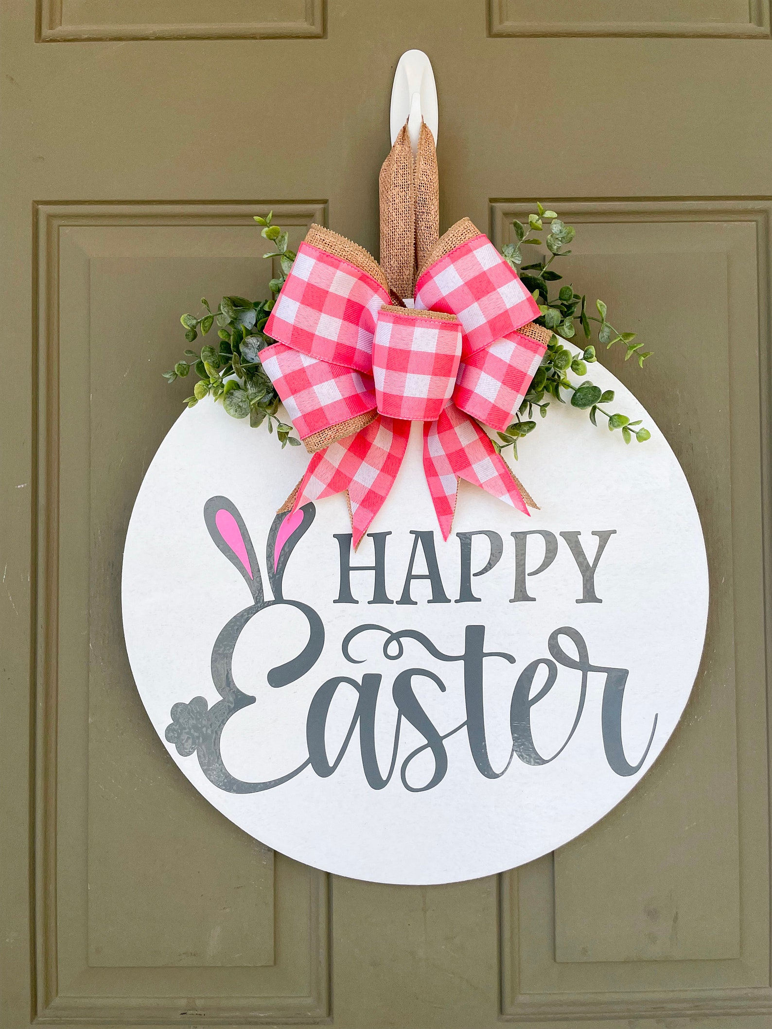 Easter Front Door Decor Happy Easter Easter Decor Easter - Etsy