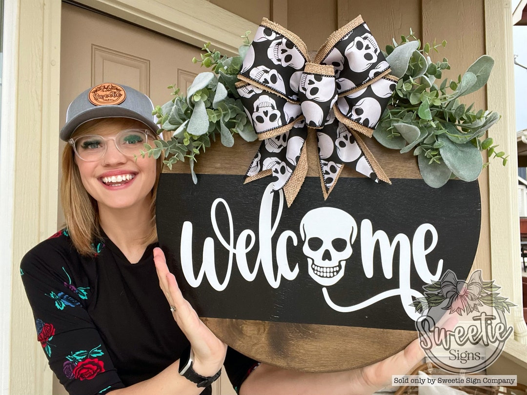 Halloween Front Door Decor Happy Halloween Halloween Wreath Halloween ...