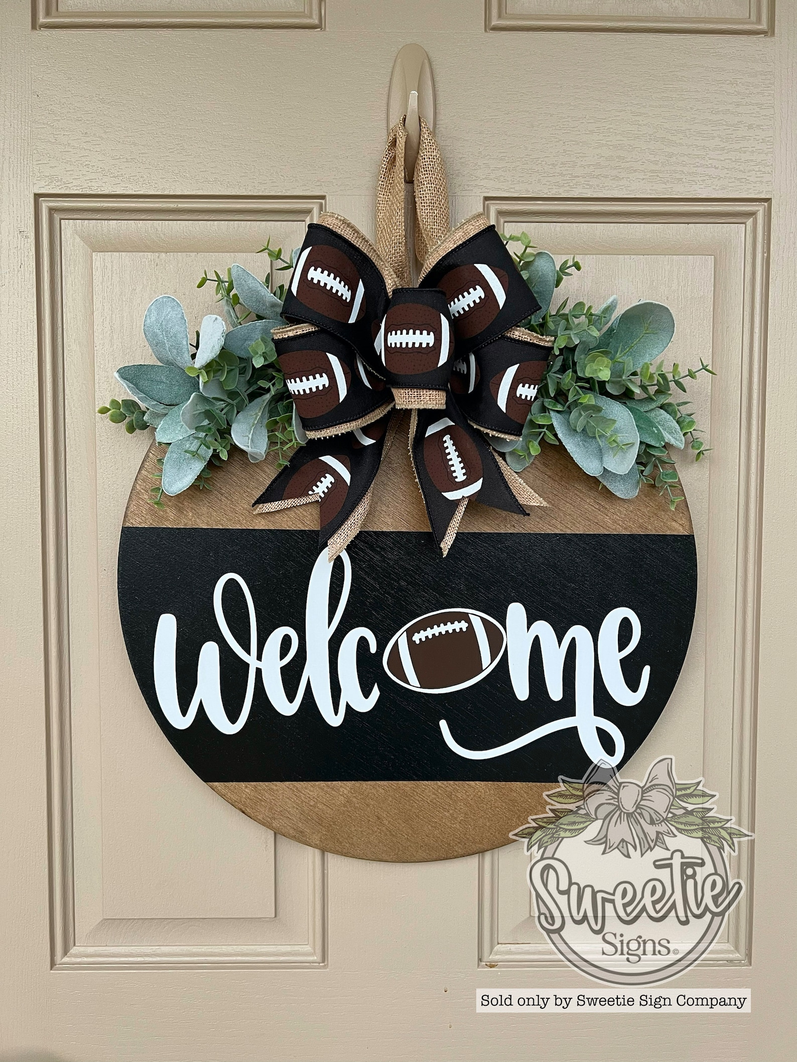 Football Front Door Decor Football Sign Sports Sign Football Football ...