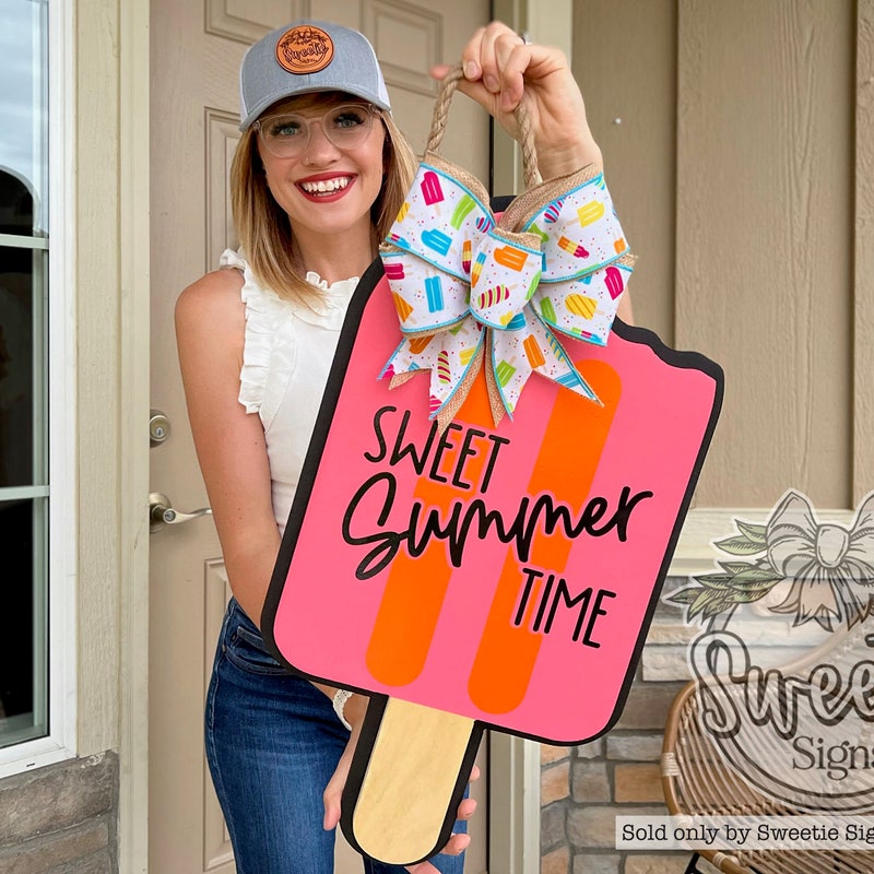 Summer Welcome Sign - Etsy