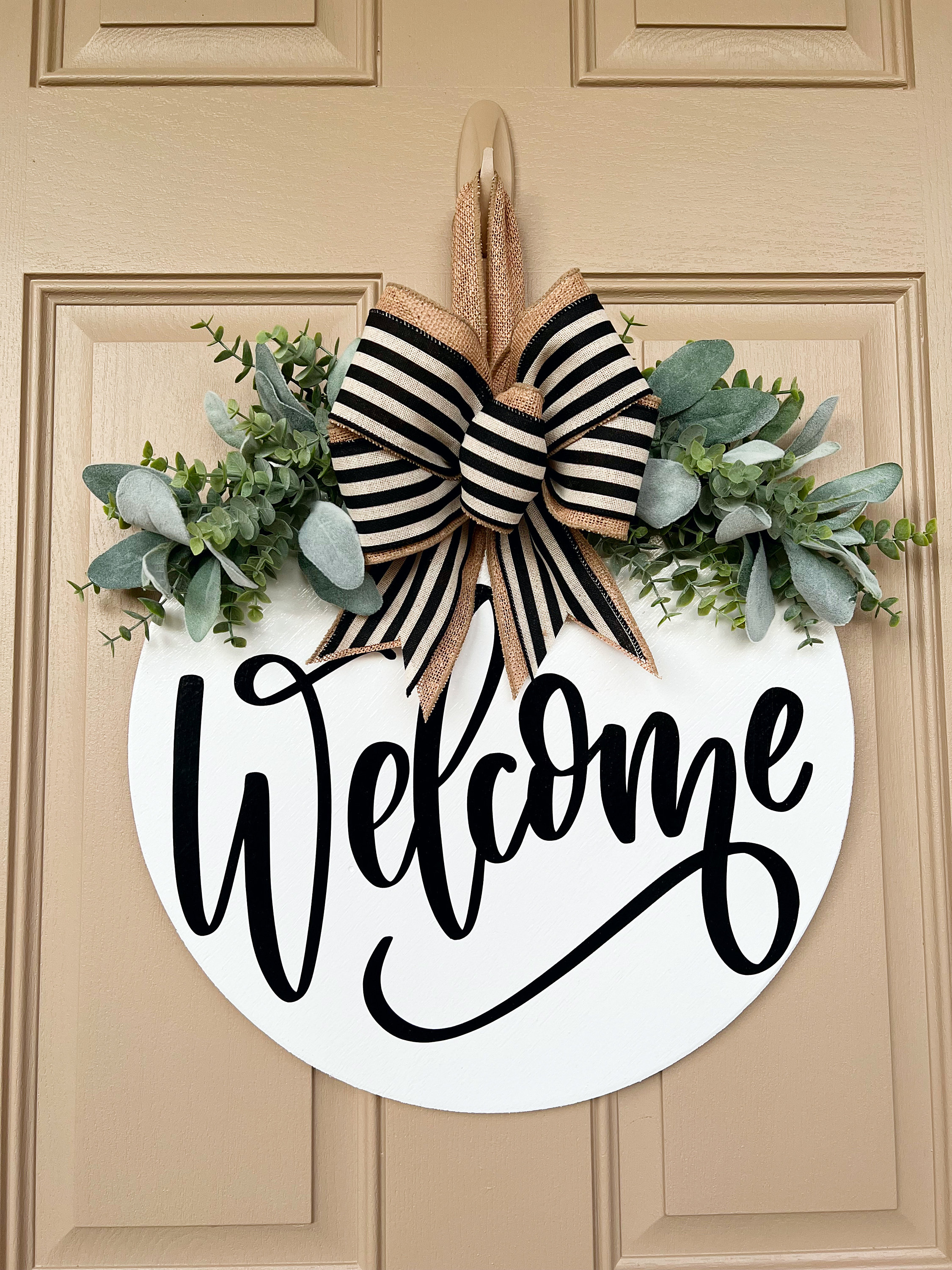Front Door Decor Welcome Sign Front Door Sign Year Round - Etsy