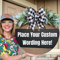 Custom Wreath - Etsy