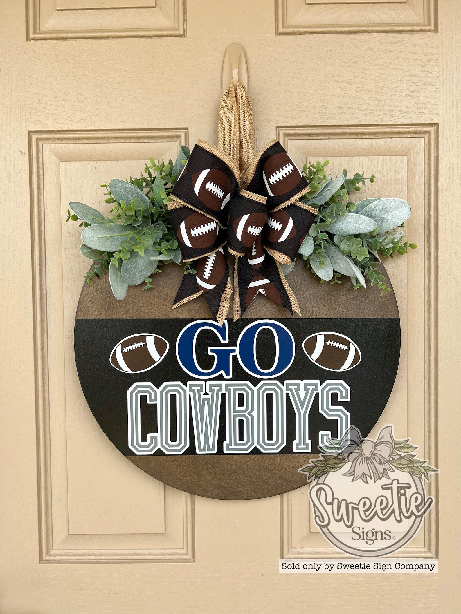 Front Door Decor Football Sign Sports Sign Football Gift Football Door ...