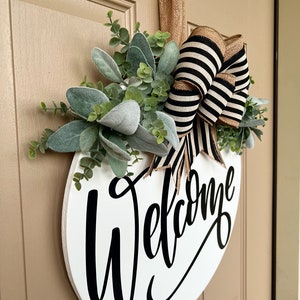 Front Door Decor Welcome Sign Front Door Sign Year Round - Etsy
