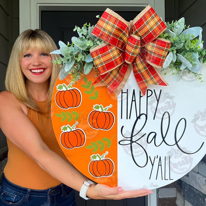 Happy Fall Yall - Etsy