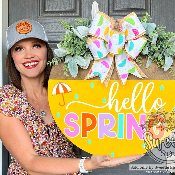 Spring Wreaths for Front Door - Etsy