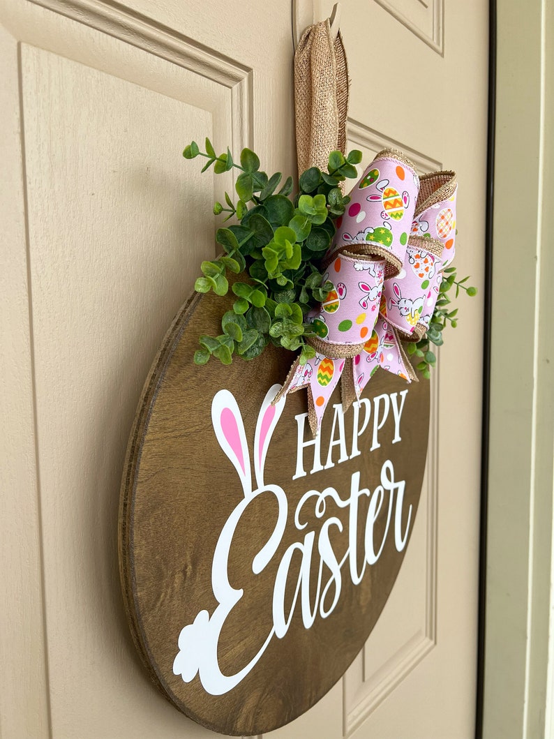 Easter Front Door Decor Happy Easter Easter Decor Easter - Etsy