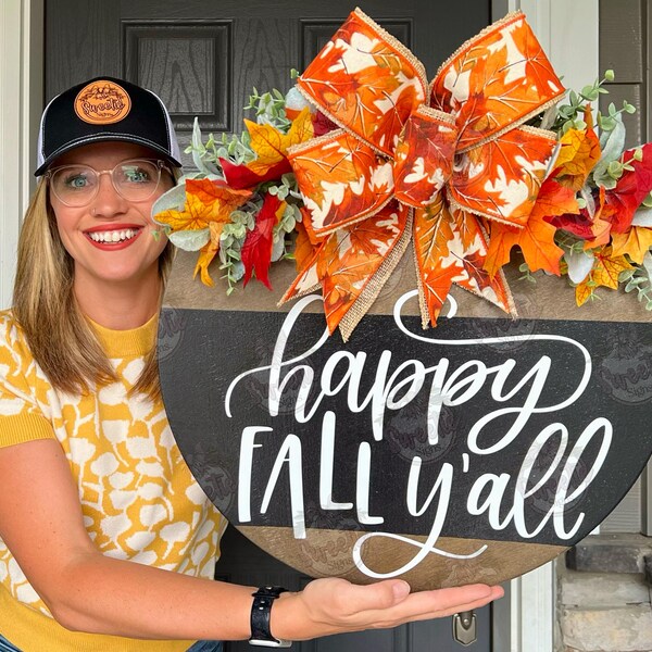 Happy Fall Yall - Etsy