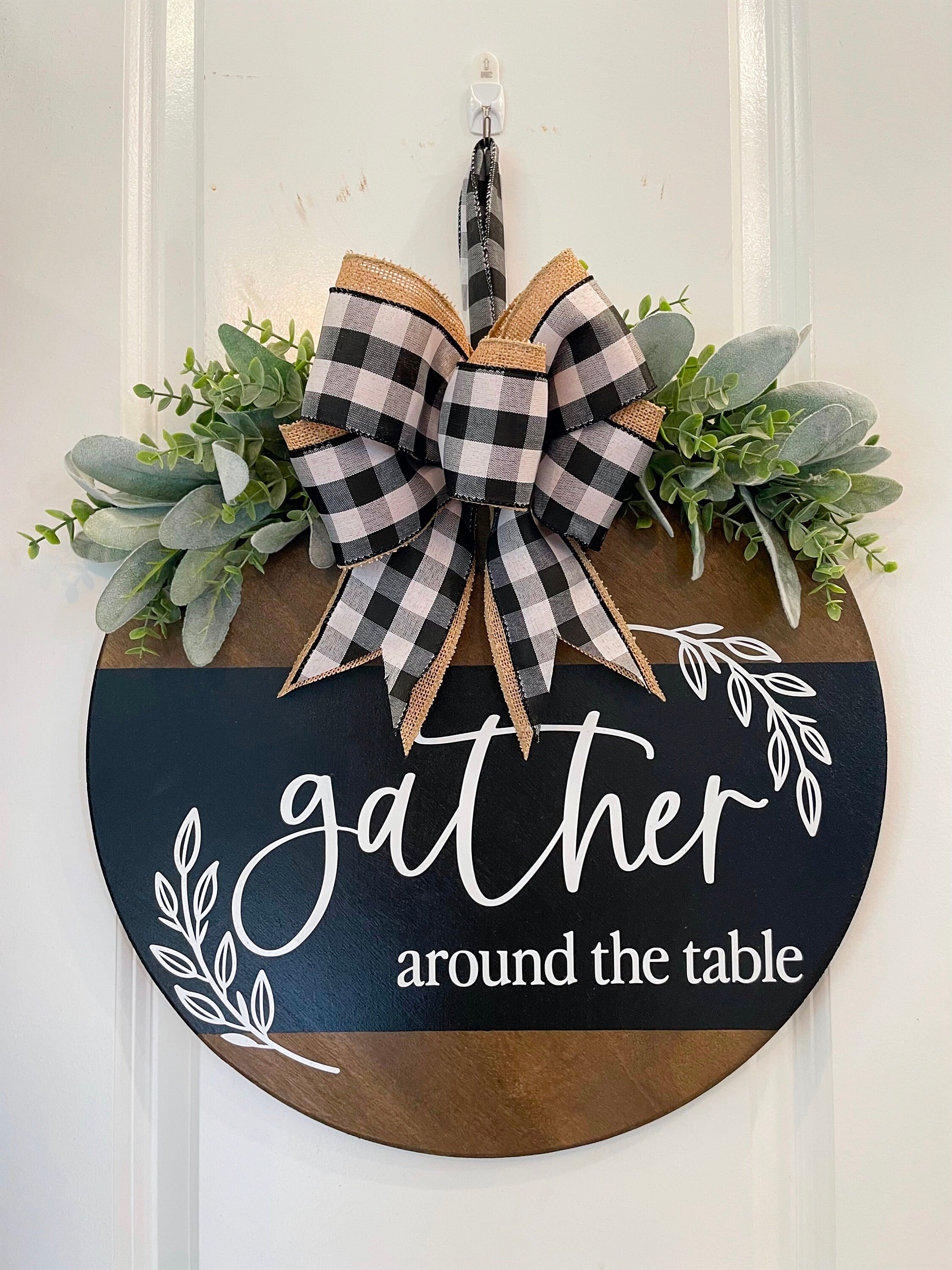 Home Decor Gather Around the Table Kitchen Decor Dining - Etsy