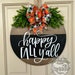 Fall Front Door Decor | Happy Fall Y'all | Fall Door Hanger | Fall ...