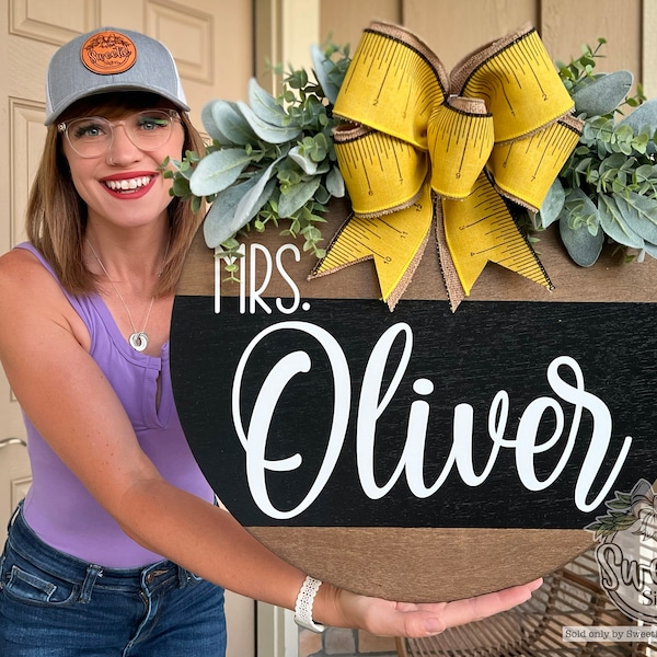 Teacher Door Wreath - Etsy