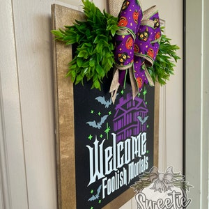 Halloween Front Door Decor | Halloween Door Hanger | Happy Halloween ...
