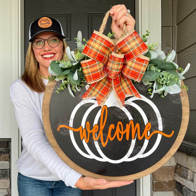 Fall Front Door - Etsy