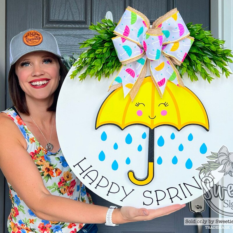 Spring Door Decor - Etsy