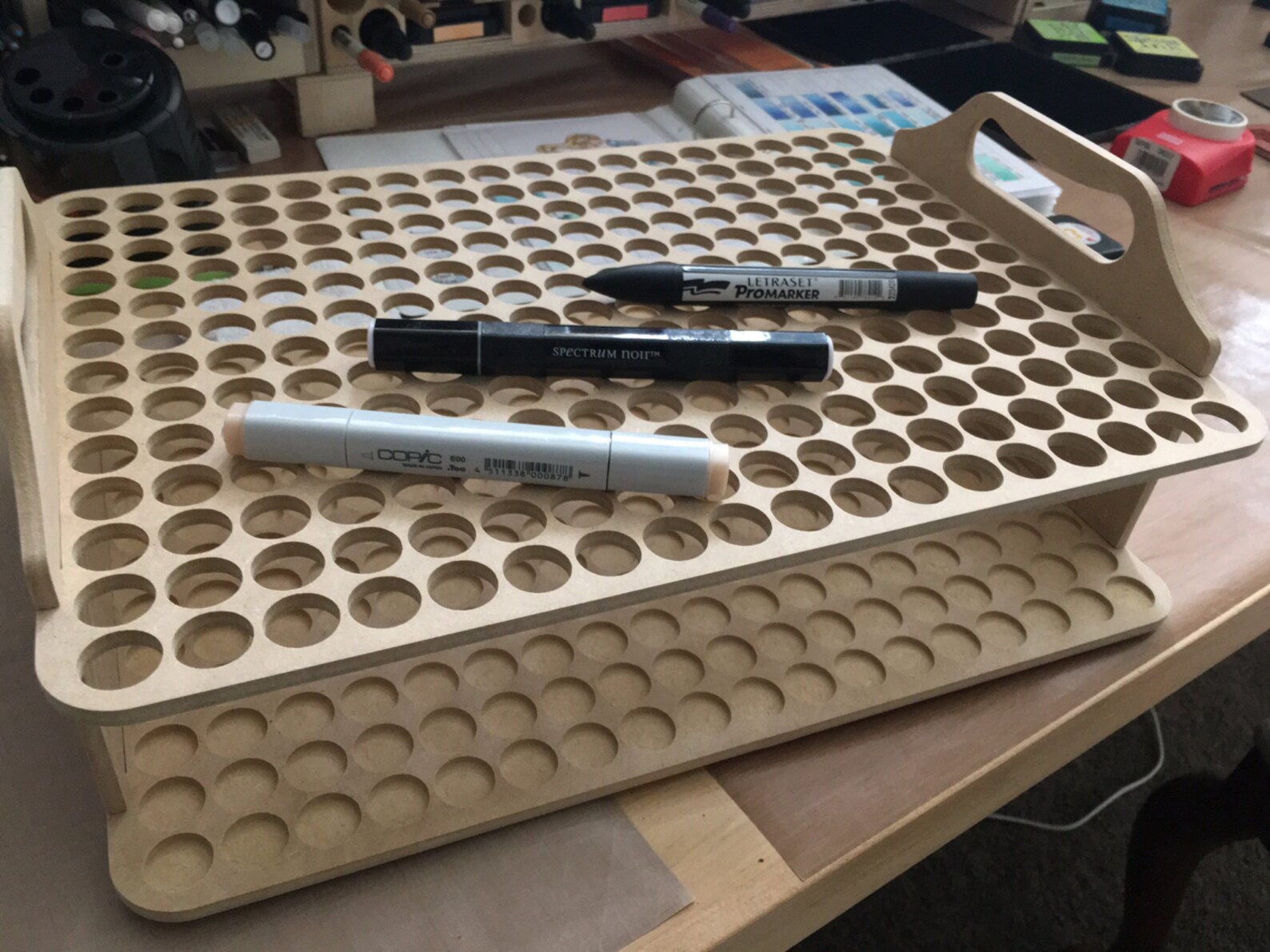 Generic Marker Grid for Cart or by Itself Holds 234 - Etsy