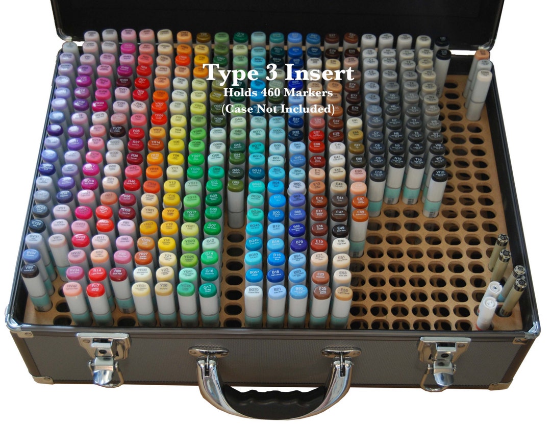 Copic Marker Storage TYPE 3 Organizer for Copic Art Carrying Case ...