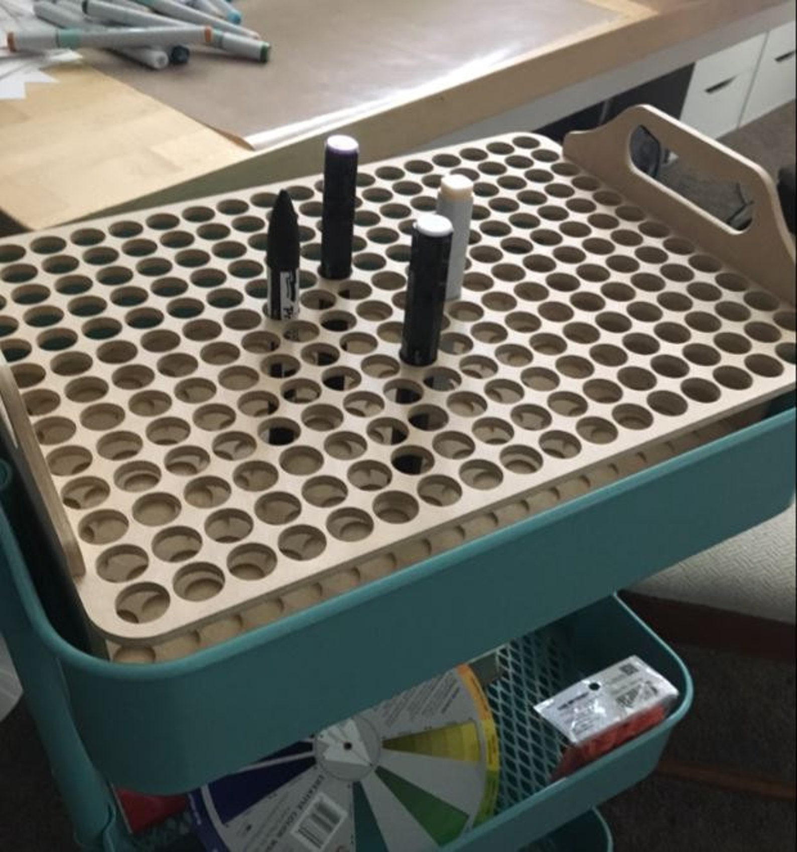 Generic Marker Grid for Cart or by Itself Holds 234 - Etsy