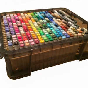 Copic Marker Holder - Insert Only (no Bin) - Holds 380 Sketch/ciao ...