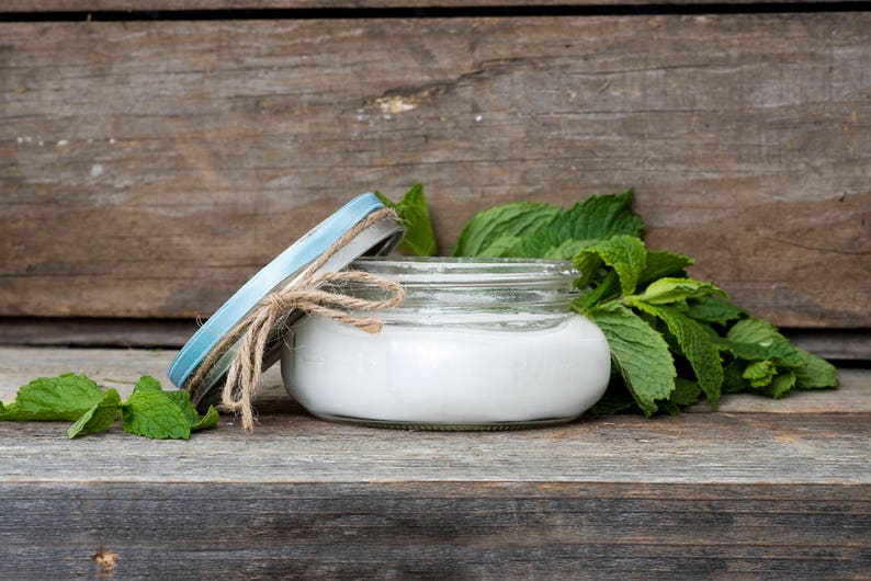 Natural Peppermint Face Scrub, Exfoliating Scrub, Face Wash, Acne Face ...